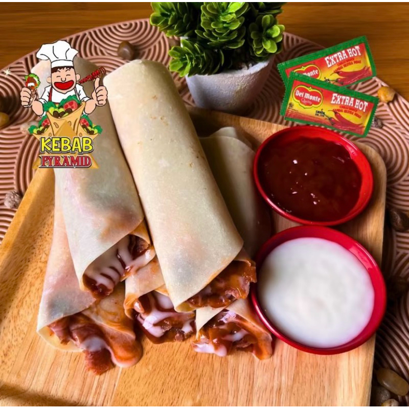 Jual KEBAB ORI Panjang Daging Sapi Tanpa sayur isi 5 pcs FROZEN FOOD ...