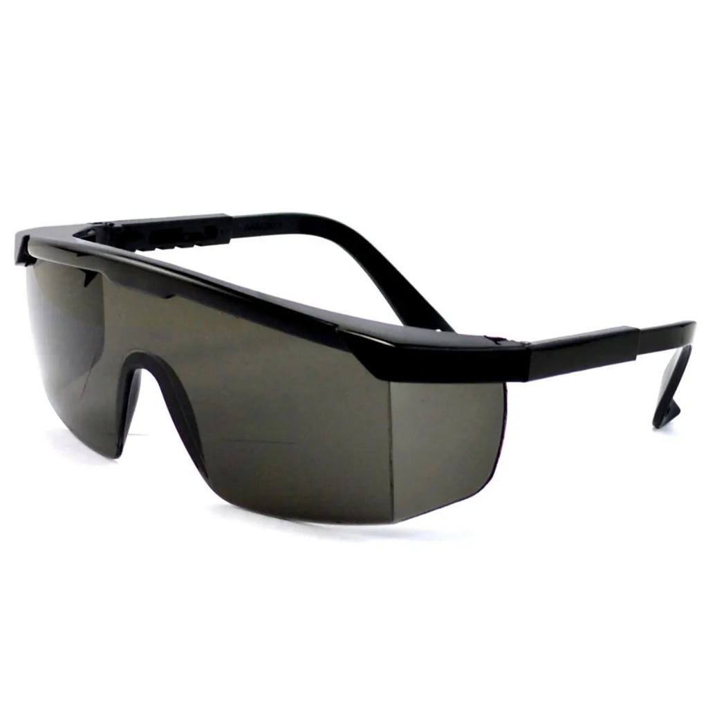 Jual Termurah Kacamata Safety Gerinda Las Sporty Motor Anti UV Smoke Mirror | Shopee Indonesia