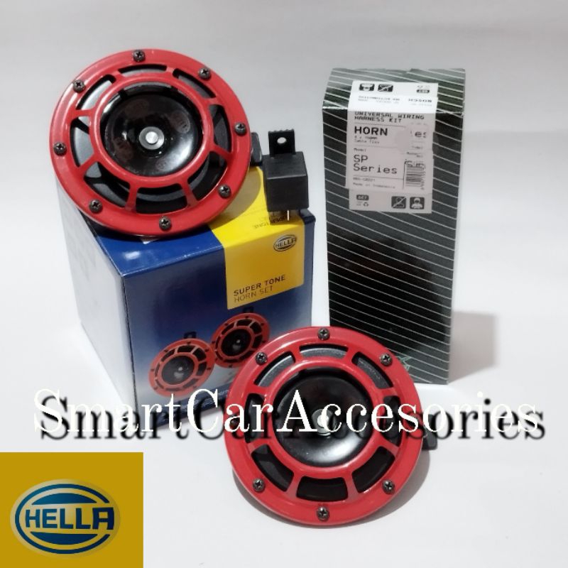 Jual Klakson Bel Horn Supertone Double Dobel Hella Hela 12Volt 12V ...