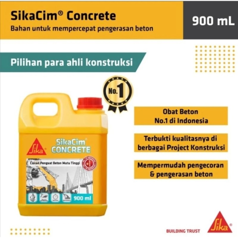 Jual Sika cairan Pengeras beton 900 ml | Shopee Indonesia