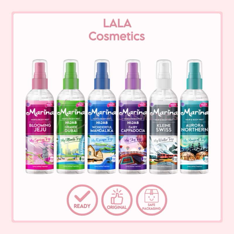 Jual MARINA Hair & Body Mist Parfum 100ML | Shopee Indonesia