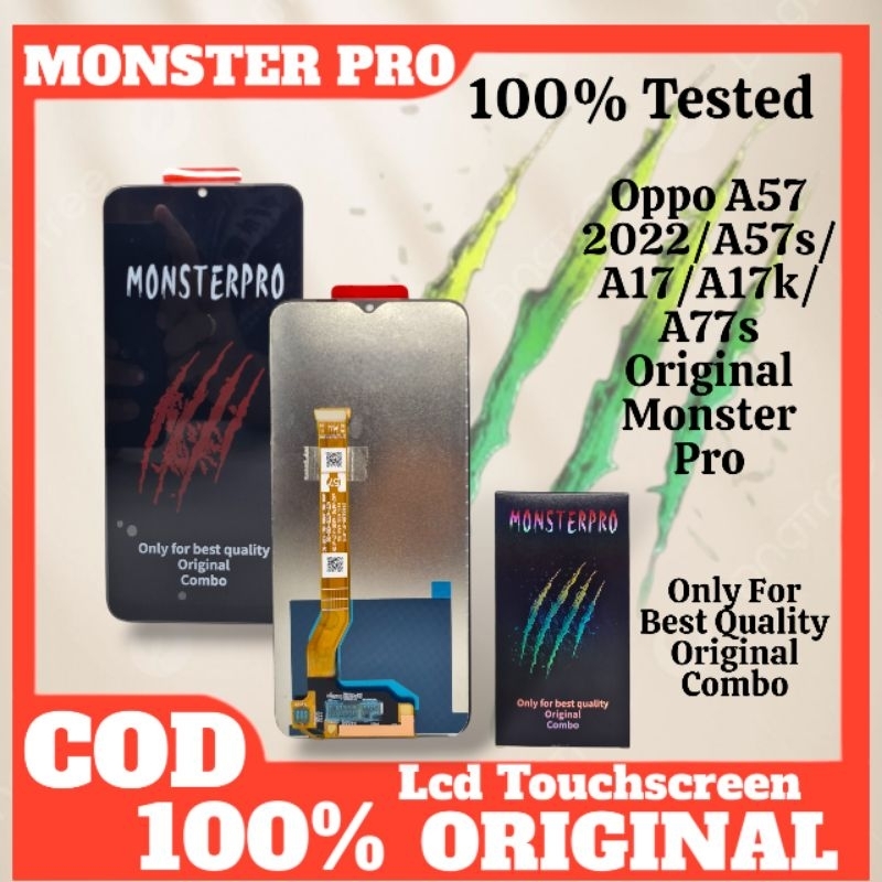 Jual LCD TOUCHSCREEN OPPO A57 2022/A57S/A17/A17K/A77S ORIGINAL | Shopee ...
