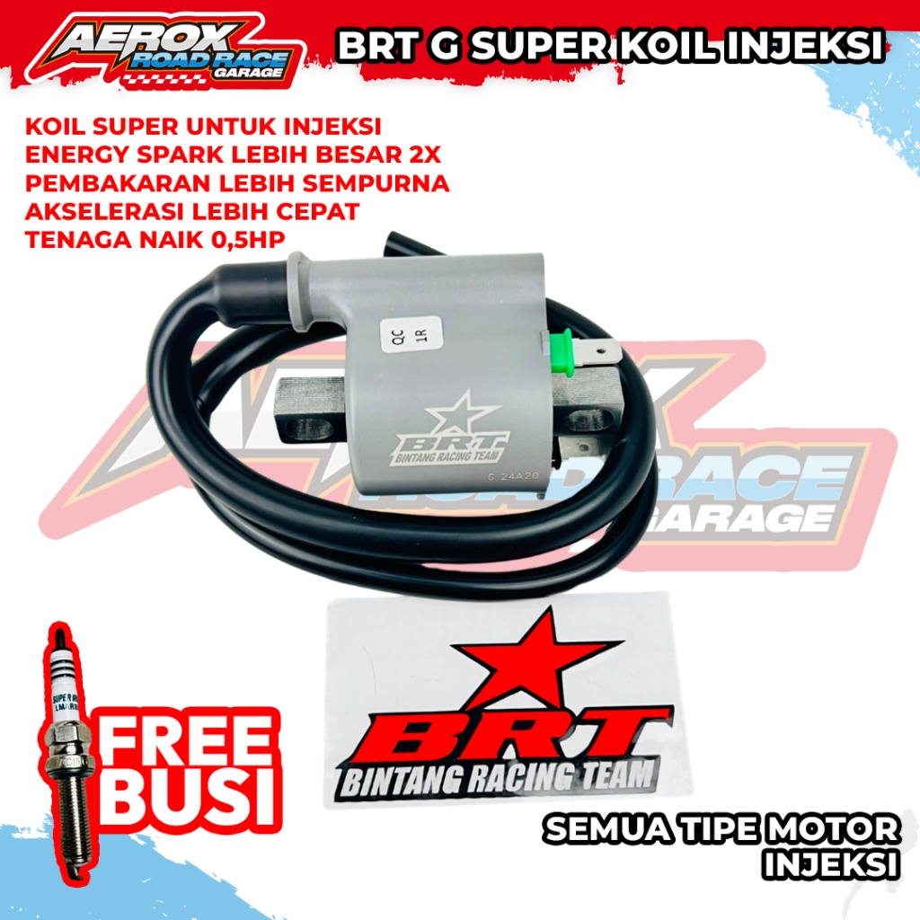 Jual Koil Coil BRT Injeksi G-Super Universal Semua Motor Aerox Nmax ...