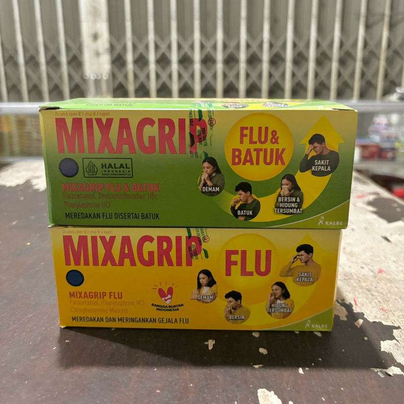 Jual Mixagrip Flu/Mixagrip Flu & Batuk 1 BOX | Shopee Indonesia