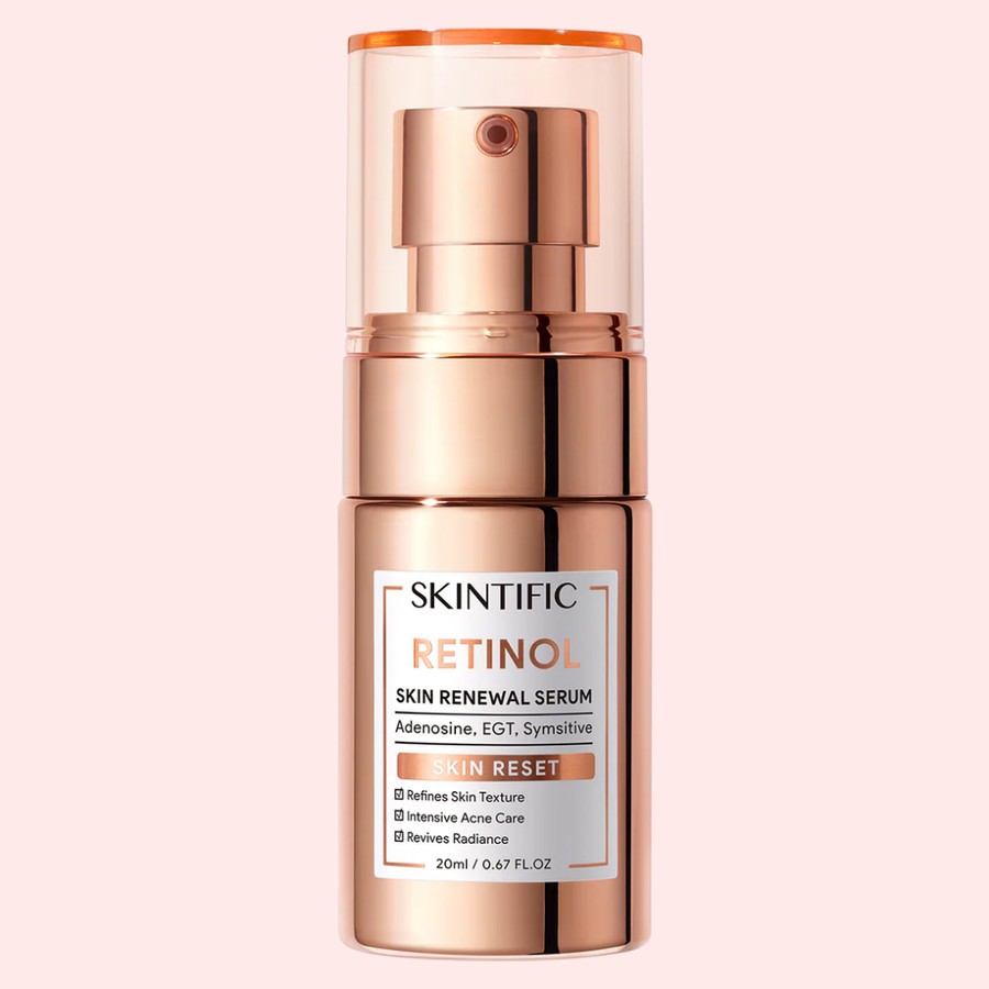 Jual SKINTIFIC - Retinol Skin Renewal Serum 20ml Moisturizer 30 gr ...
