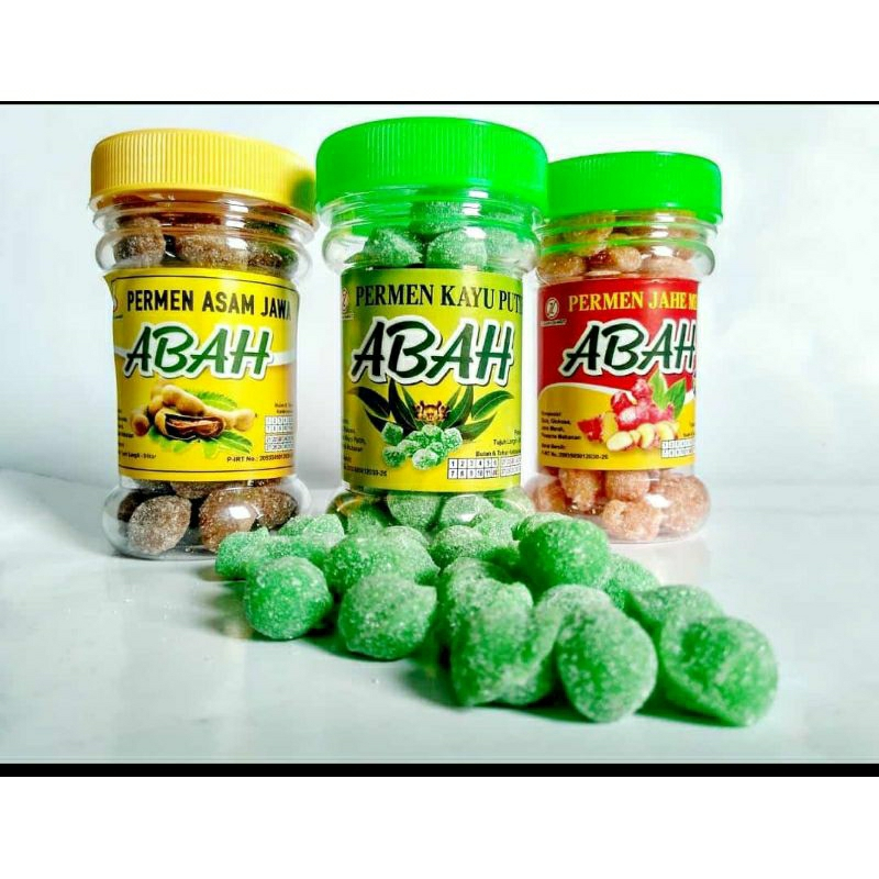 Jual PERMEN KAYU PUTIH ABAH - PERMEN JAHE MERAH ABAH - PERMEN ASEM JAWA ...