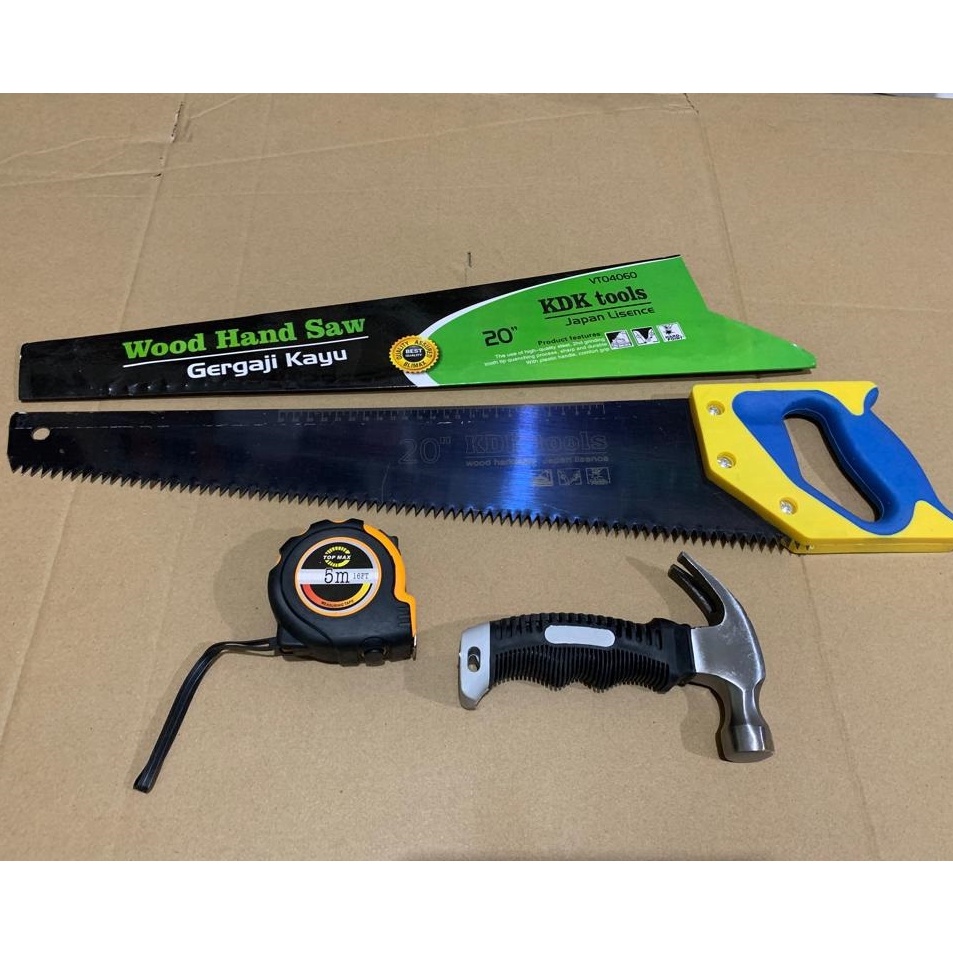 Jual Kirim Langsung Paket Alat Tukang Bertukang Bangunan paket gergaji ...