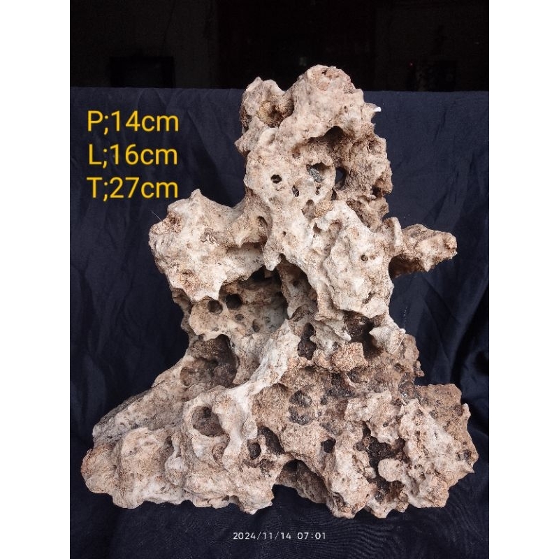Jual batu karang gunung untuk keperluan bonsai, hiasan akuarium(dikirim ...