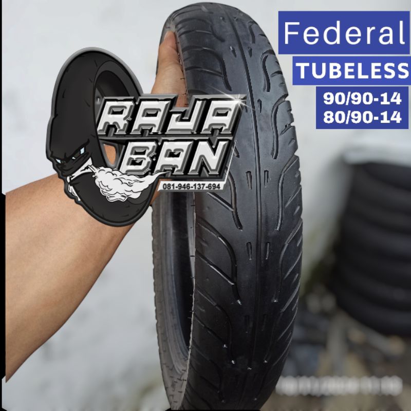 Jual BAN federal matic vario beat 90/90 -14 80/90-14 tubeless ring 14 ...