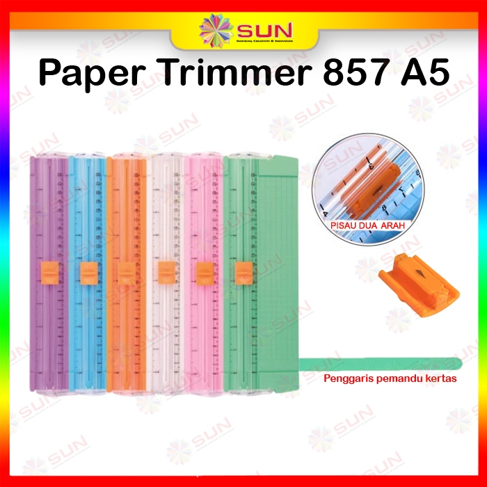 Jual Alat Pemotong Kertas Hvs Paper Cutter Paper Trimmer 857 A5