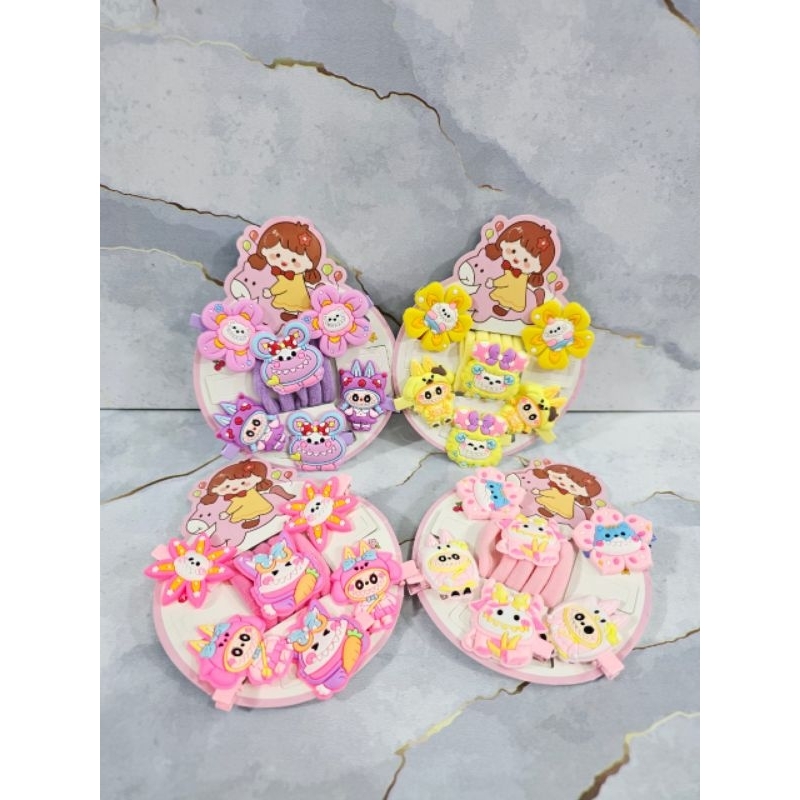 Jual 10 PCS JEPIT LABUBUJEPIT TIPTOP LABUBU JEPIT RAMBUT ANAK KARAKTER ...