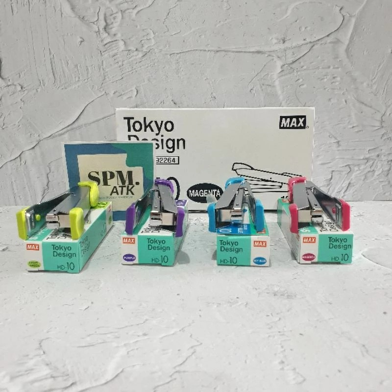 Jual Stapler Max HD-10 Tokyo Design | Shopee Indonesia