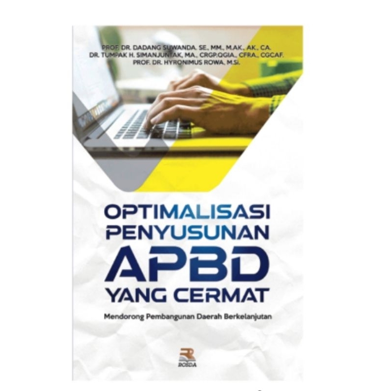 Jual optimalisasi penyusunan APBD yang cermat mendorong pembangunan ...