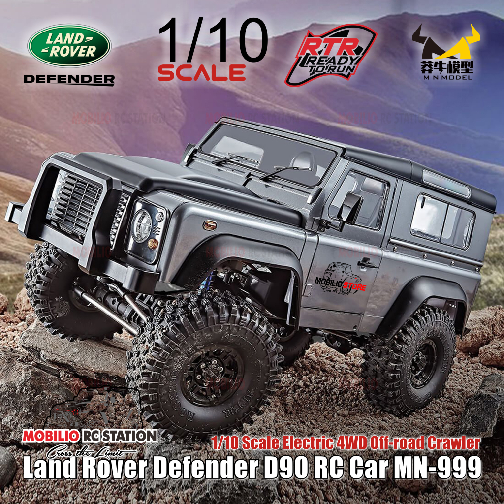 Jual MN 999 Land Rover Defender RC Car 1/10 Scale Off-Road Rock Crawler ...