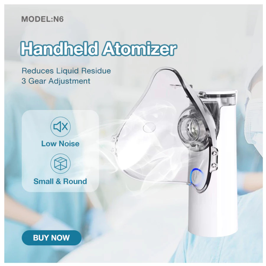 Jual [MP] Nebulizer Portable Mengobati Batuk Asma Alat Terapi ...