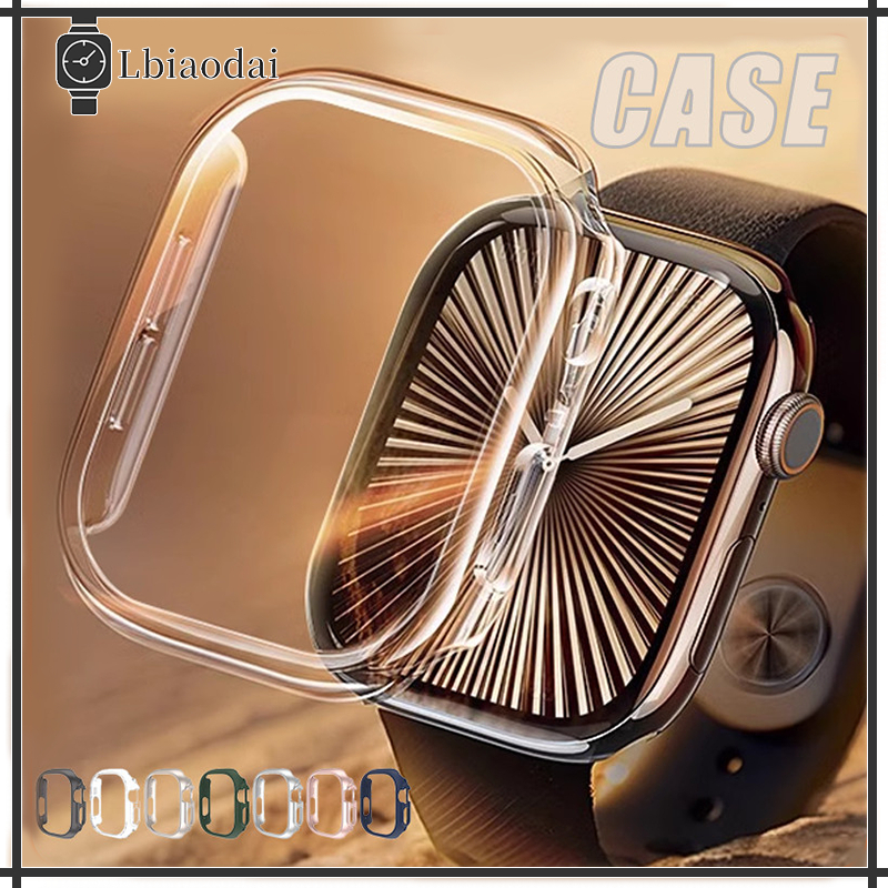 Jual Hard Bumper No Glass PC Case for Apple Watch SE 2 IWatch Series 10 ...