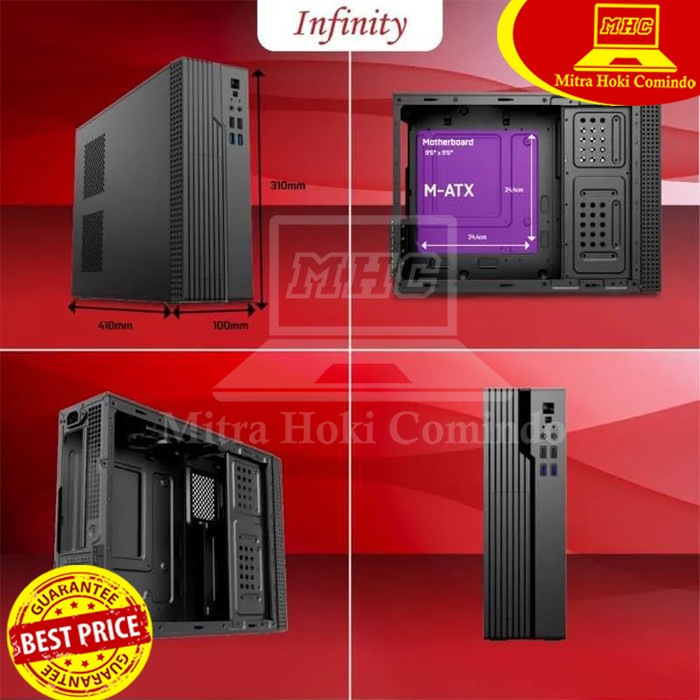 Jual CASING PC / CASING KOMPUTER INFINITY Inf-138 PC CASE | Shopee ...