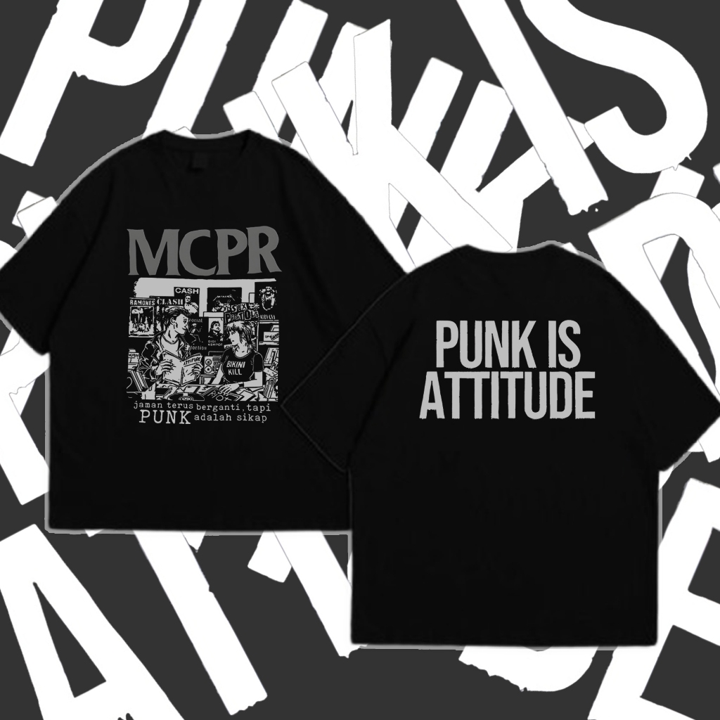 Jual Kaos streetwear mcpr punk desain premium polyester quality - 125 ...