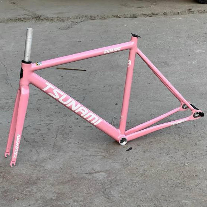 Jual Frame set fixie tsunami snm100 | Shopee Indonesia
