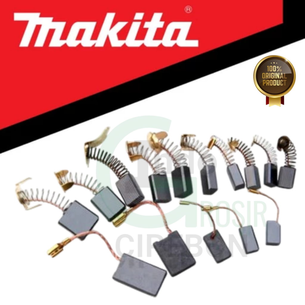 Jual MAKITA Carbon Brush 51, 64, 100, 153, 203, 303, 325, 411, 459, 6100 Arang CB Sepul Bostel ...