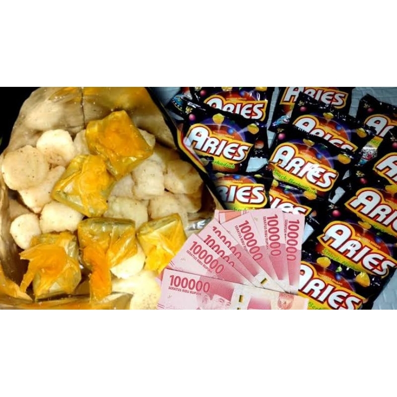 Jual Ciki aries Berhadiah uang tunai - snack aries berhadiah 1 dus isi ...