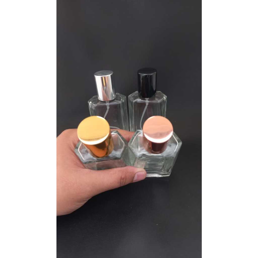 Jual Botol Parfume J-35 50ML Easypump + Ring dan Tutup mini Harga ...