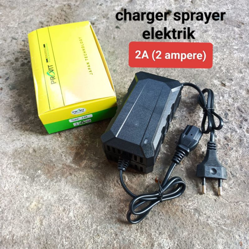 Jual Baterai charger tangki sprayer elektrik semprotan hama rumput ...