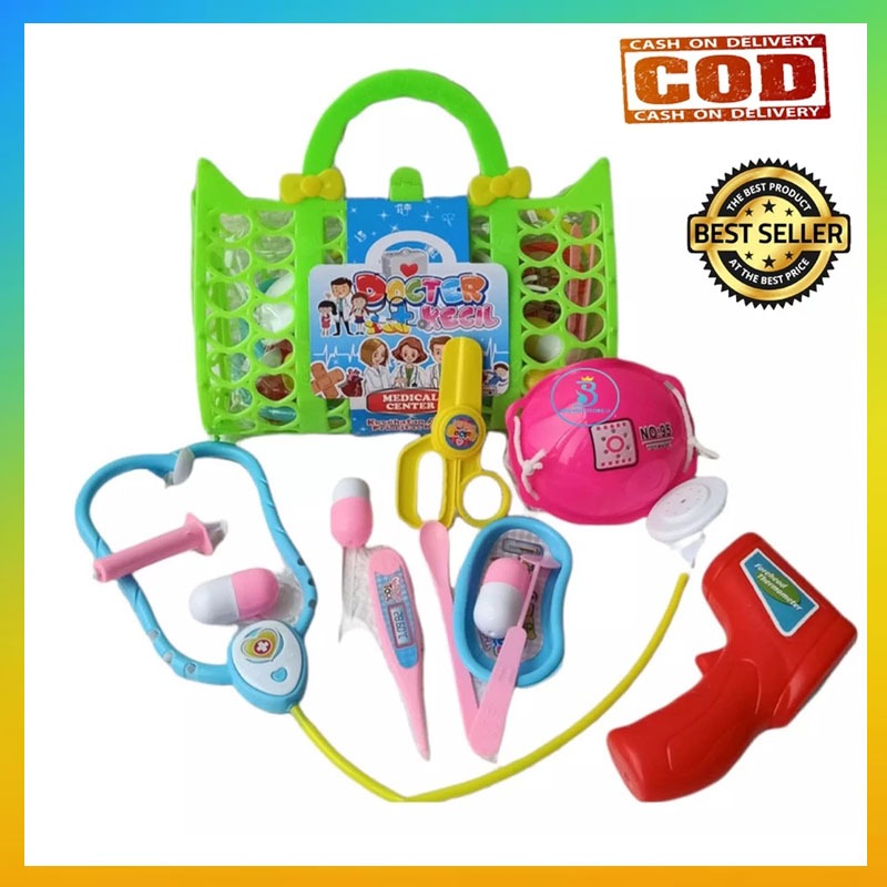 Jual Mainan Edukasi Anak Tas Docter Set - Mainan Alat Dokter Keranjang ...