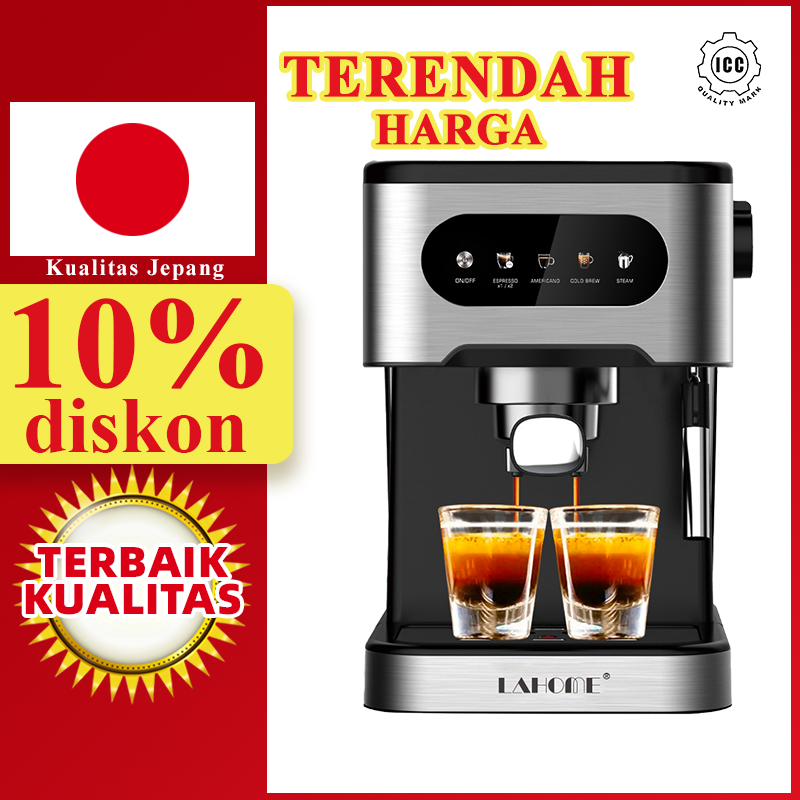 Jual LAHOME 5in1 Cold/Hot Brew Espresso Coffee Machine Automatic Multifunctional Americano Maker ...