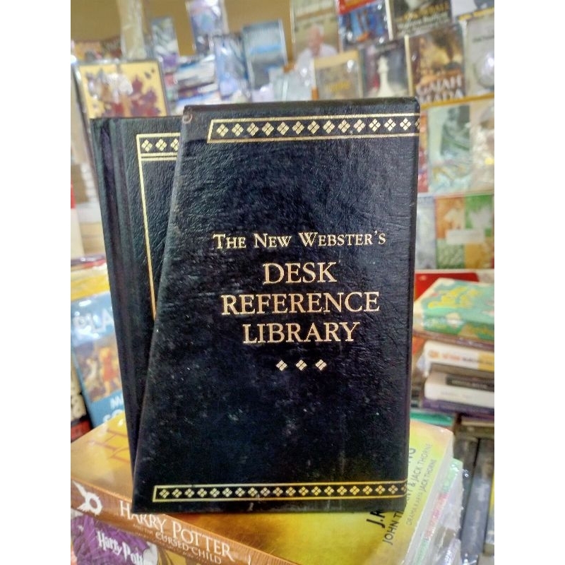 Jual buku import the new webster's desk reference library original ...