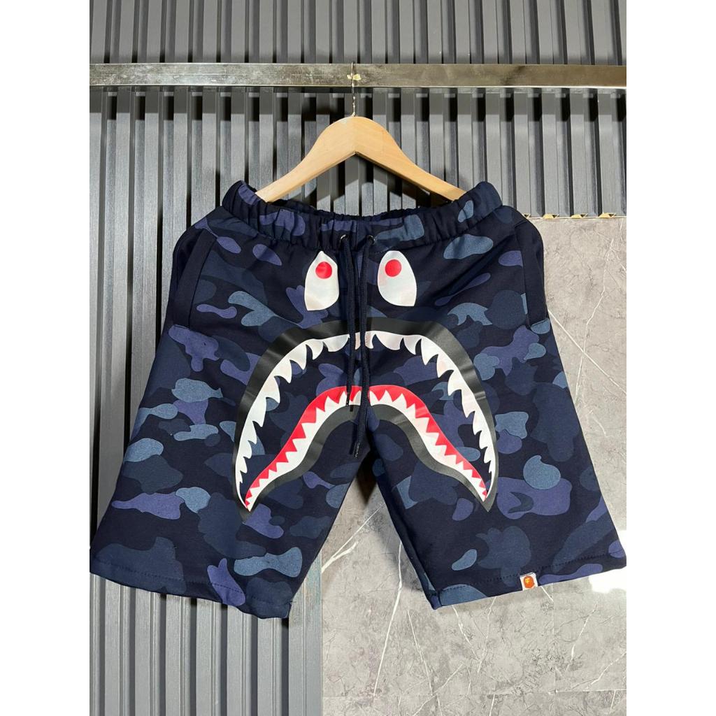 Jual SHORTPANT BOXER BAPE CAMO NAVY FULLTAG | Shopee Indonesia