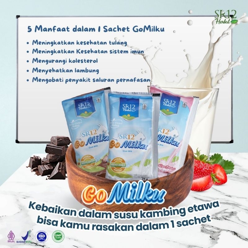 Jual Susu Gomilku SR12 Sachet/25gr, Ada Rasa Original, Cokelat ...