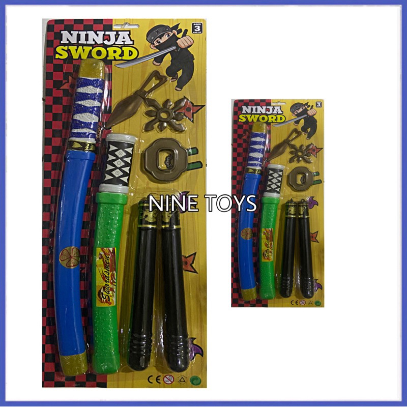Jual MAINAN NINJA PLAYSET PEDANG NINJA SWORD | Shopee Indonesia