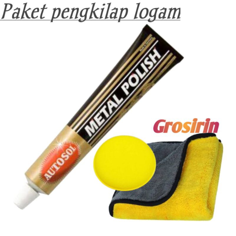 Jual paket pengkilap logam krom besi stainless paling kilap seperti ...