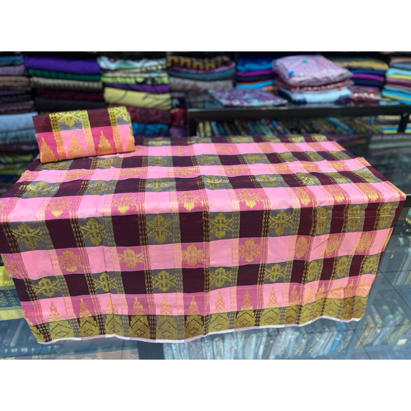 Jual sarung tenun sutra asli | Shopee Indonesia