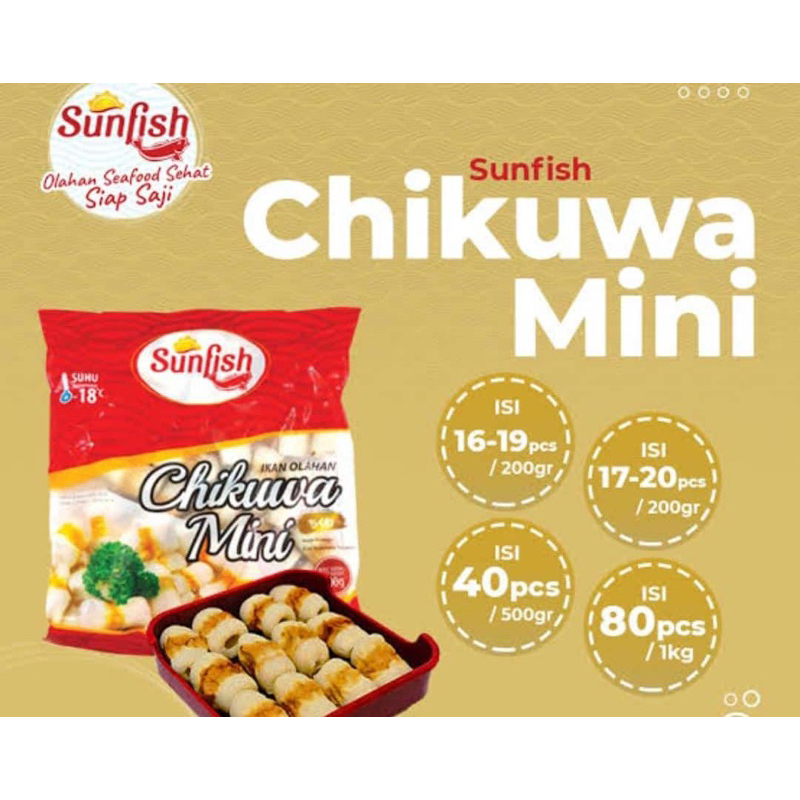 Jual Frozen Food Chikuwa Mini Sunfish | Shopee Indonesia