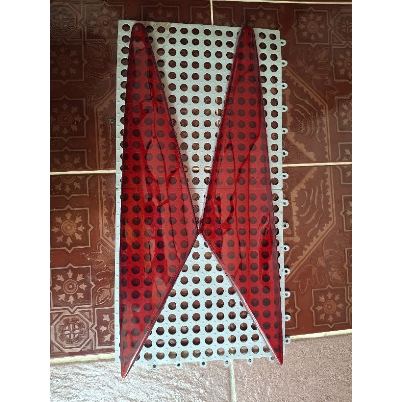 Jual MIKA SLENDANG JET BUS 2/3 WARNA MERAH KANAN KIRI | Shopee Indonesia