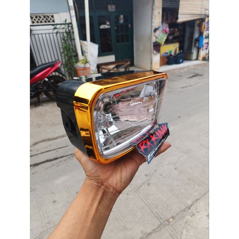 Jual LAMPU OVAL RX KING RING GOLD LAMPU DEPAN RXKING OVAL RING GOLD CKD ...