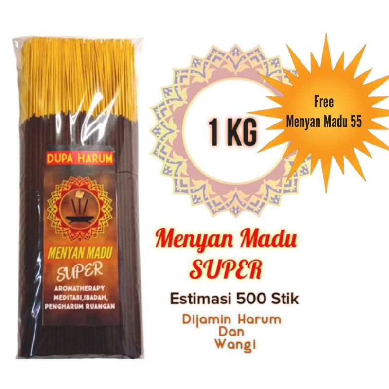 Jual Dupa MENYAN MADU SUPER Wangi Kemasan 1 Kg | Shopee Indonesia