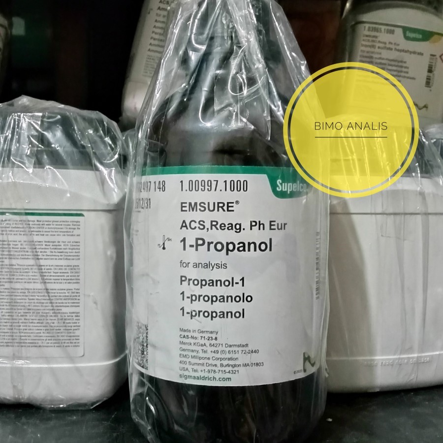 Jual 1-Propanol 1L MERCK 100997 / C3H8O / Catalog 1.00997.1000 | Shopee ...