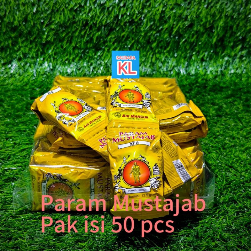 Jual Param Mustajab - Pak isi 50 pcs | Shopee Indonesia