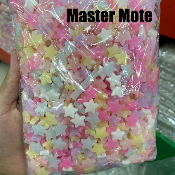 Jual mote manik candy jelly bintang mix warna bahan kerajinan | Shopee ...