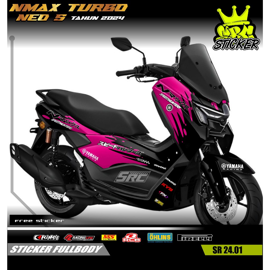 Jual Sticker Decal Nmax Neo Nmax Turbo 2024 Full Body Sticker Nmax Neo ...
