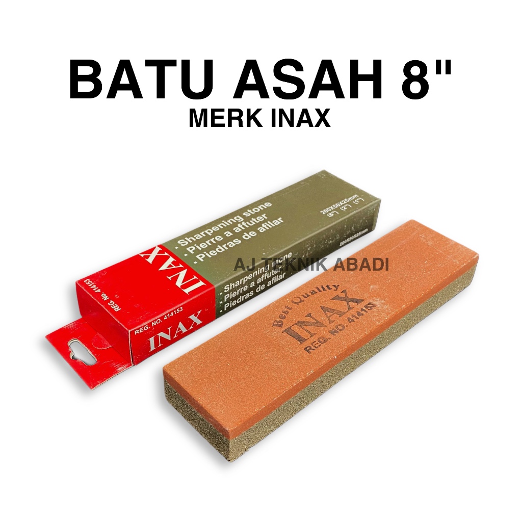 Jual Batu Gosok Inax 8 inch - Asah Pisau / Ungkal / Sharpening Stone 8 ...
