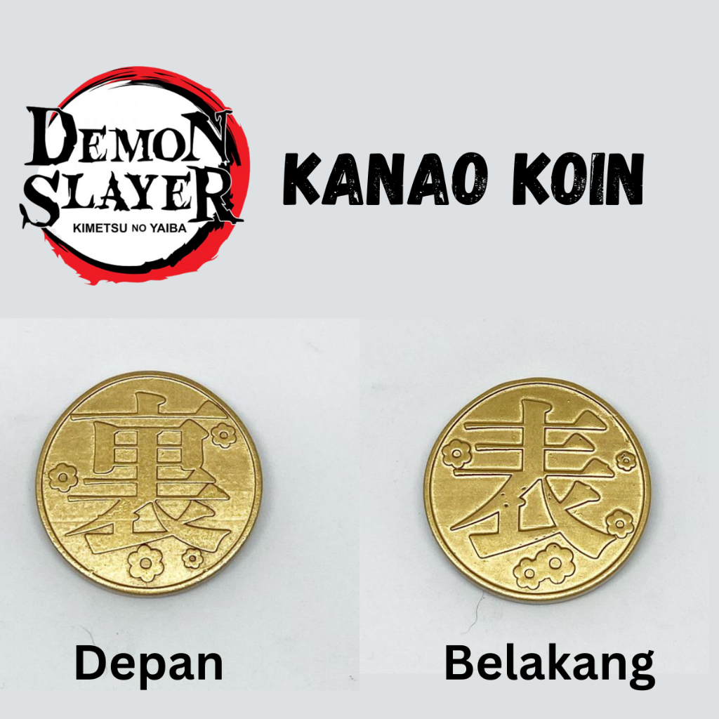 Jual Koin Demon Slayer Kanao Tsuyuri Anime Coin | Shopee Indonesia