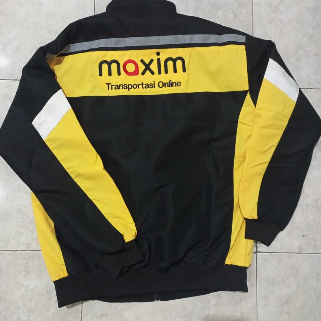 Jual JAKET MAXIM KUNING HITAM KEREN | Shopee Indonesia