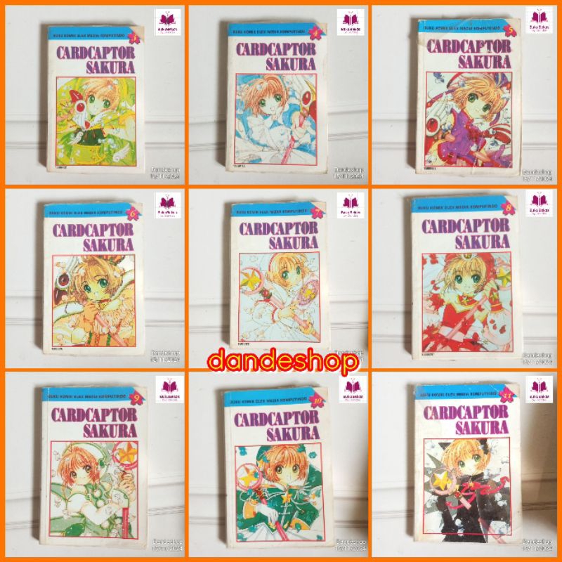 Jual Cardcaptor Sakura by CLAMP - Komik Cabutan Bekas Preloved | Shopee Indonesia