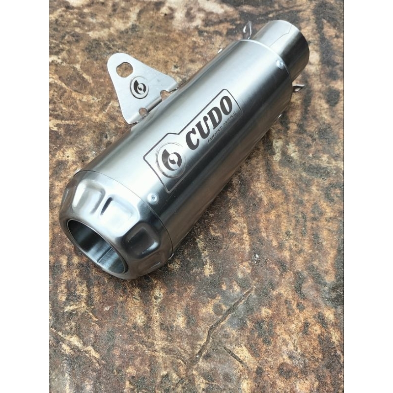 Jual slencer knalpot GTX pro CUDO exhaust inlet 50 mm sarangan setengah ...