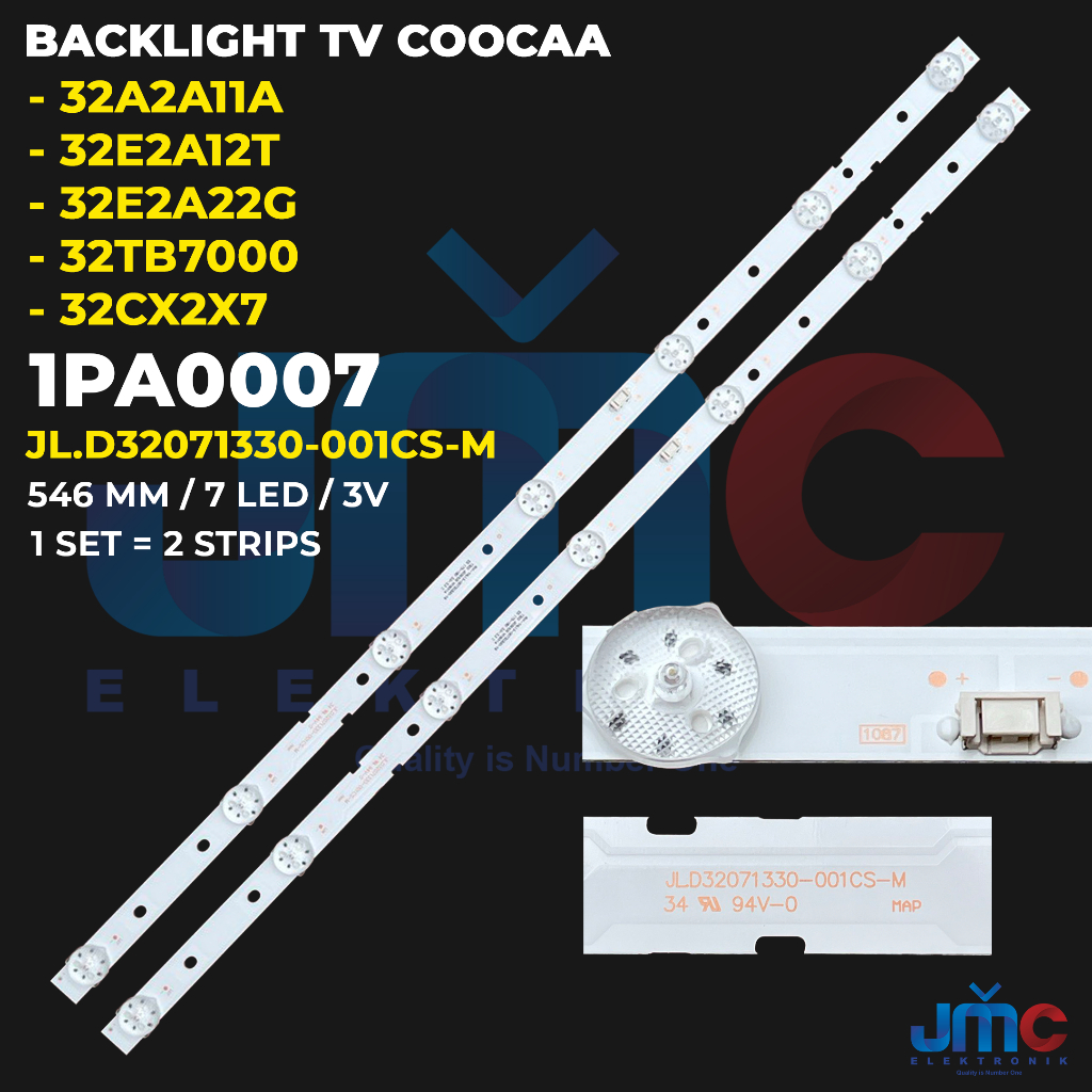 Jual Backlight TV COOCAA 32 Inch 32A2A11A 32TB7000 32E2A12G 32E2A22G 32E2A12T 32C2X7 JL ...