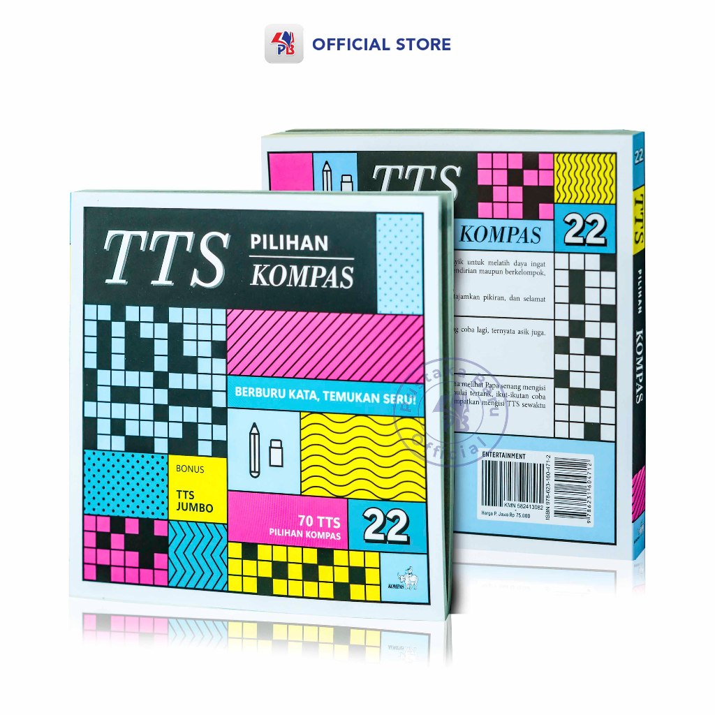 Jual Buku TTS Kompas / TTS Pilihan Kompas Jilid 22 / Teka Teki Silang ...